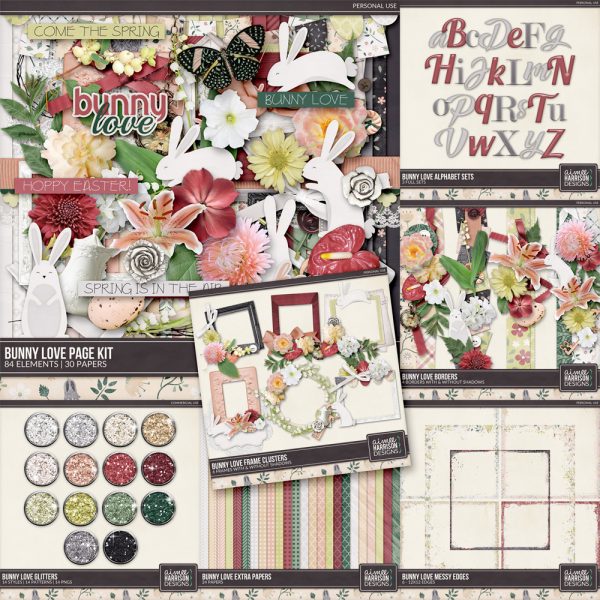 Bunny Love Collection and Freebie! – Aimee Harrison Designs