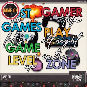 Game On is $1 Each Pack and a Freebie! – Aimee Harrison Designs